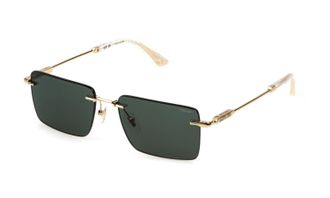 Police SPLP35 Brille, Shiny Total Rose Gold, 57 f&uuml;r Herren, Gl&auml;nzend, Total, Ros&eacute;gold, 57