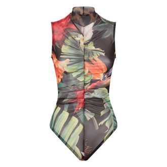 Philipp Plein Body Flowers - - Tops - Damen - Mehrfarbig - M
