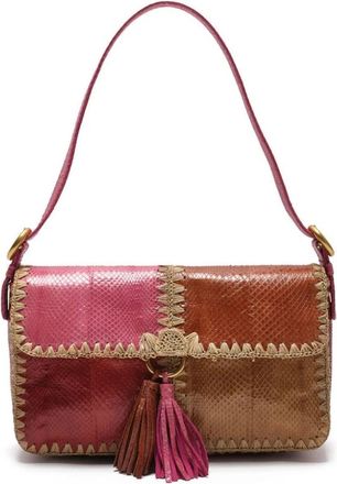 Maliparmi Maliparmi, Femme, Sacs, Rose, Taille: ONE Size Sac Baguette Patchwork Thread