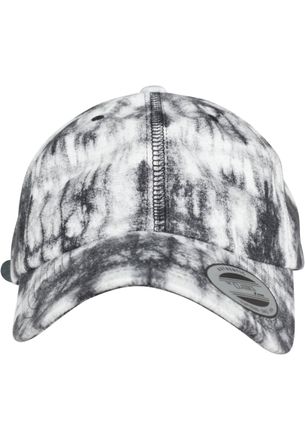 Flexfit Cap Low Profile Tie Dye Cap, Grey, one Size, 6245TD