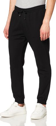 Trigema Herren 676094 Freizeithose, schwarz, XL