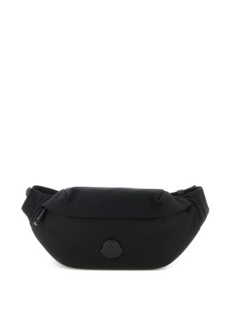 Moncler sac banane Durance &agrave; logo - Noir