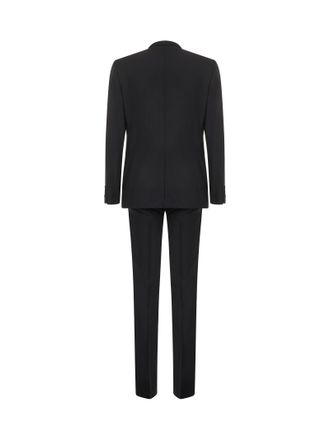 Dolce & Gabbana Mens Tuxedo Suit Martini Black Wool & Silk Virgin Suits