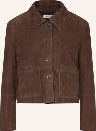 Darling Harbour Darling Harbour Lederjacke braun