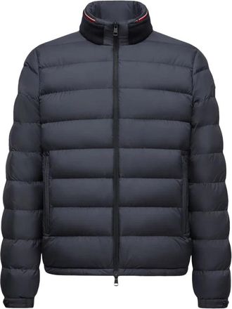 Moncler Kurze Navy Daunenjacke Airsoft - - Jackets - Herren - Blau - 3XL