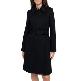 Burberry Saffron Kaschmirmantel - - Coats - Damen - Schwarzk - M