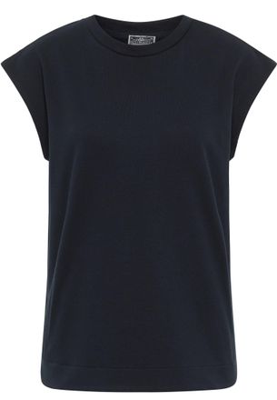 Dreimaster Dreimaster &Auml;rmelloses Sweatshirt Damen Marine