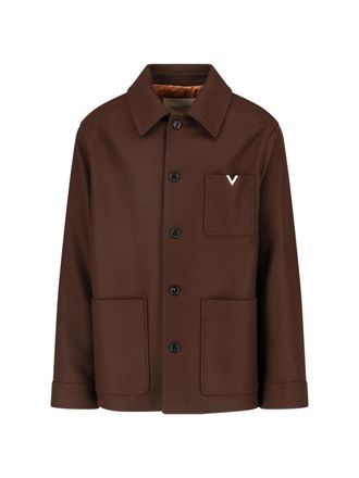 Valentino Jacke Aus Schurwolle Vgold