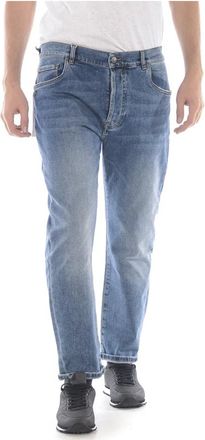 Daniele Alessandrini Homme, Jeans, Bleu, Taille: W38 Jeans Slim-fit