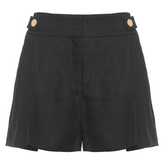 Elisabetta Franchi Damen, Shorts, Schwarzk, LGr&ouml;&szlig;e