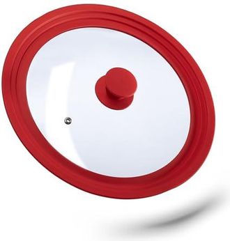 Relaxdays 10027989_47, Deckel Rot, 5 x 31.5 x 31.5 cm