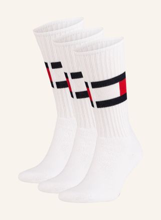 Tommy Hilfiger 3er-Pack Str&uuml;mpfe weiss
