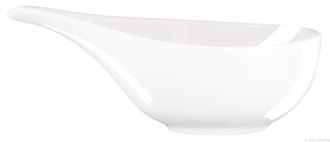 ASA 2021013 Sauciere, Porzellan, wei&szlig;, 13.5 x 6.8 x 4 cm