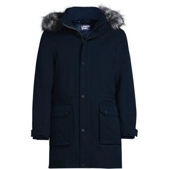 Lands End EXPEDITIONS Daunenparka, Herren, Größe:44-46 regular, Blau, Polyester, by Lands End
