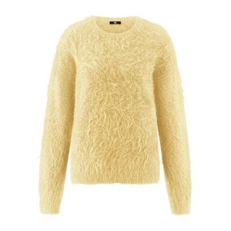 Riani Fuzzy Strick Pullover - - Knitwear - Damen - Gelb - M
