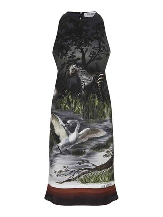 The Attico Robe Courte - Gris