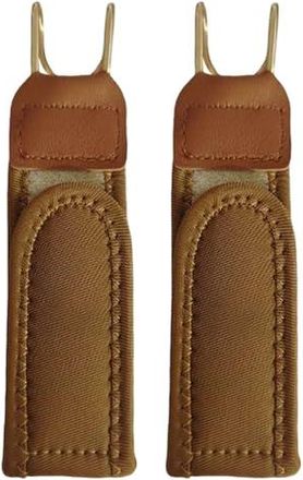 Generico Ceinture sans boucle - m&eacute;tal, tissu 15 x 3,81 cm, &eacute;lastique &agrave; la taille, 2 pi&egrave;ces | coupe confortable et invisible, ceinture &eacute;lastique, &eacute;lastique unis