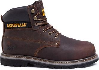 CAT CAT Footwear Schnürstiefeletten Powerplant S3 Hro P724629 Braun