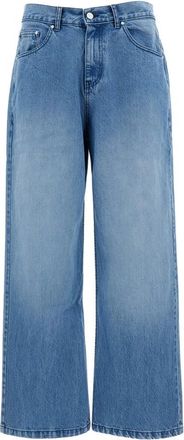 Arte Homme, Jeans, Bleu, Taille: W30 Wide Jeans