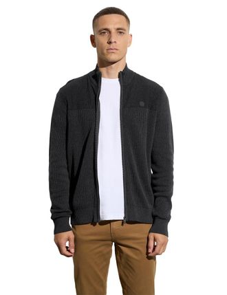 Street One Men Herren Two-Tone Strukturjacke