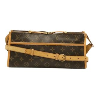 Louis Vuitton Sac bandouli&egrave;re Popincourt Long Monogram Pre-owned - Femme - Pre-owned - Brun - Taille: ONE Size