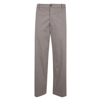 Nine In The Morning Wide Pantalons - Homme - Pantalons - Gris - Taille: XL