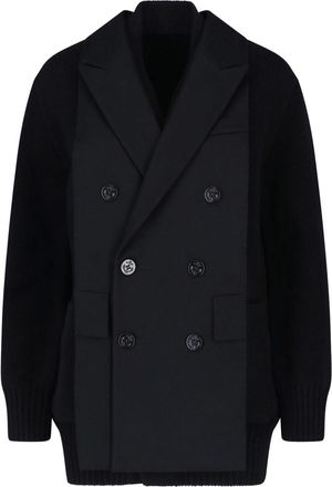 sacai Cardigan - Noir