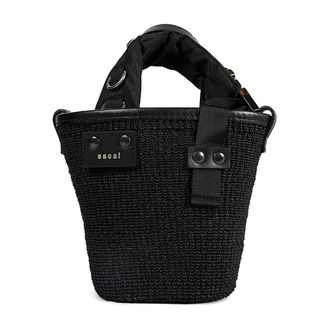 sacai Hybrid Marche Micro - - Bags - Damen - Schwarzk - ONE SIZE