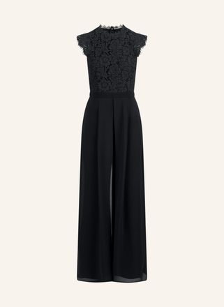 Apart Jumpsuit Mit Spitze schwarz