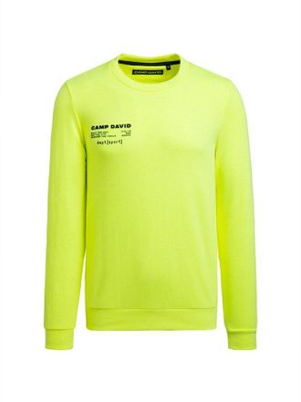 Camp David Sweater mit Baumwolle