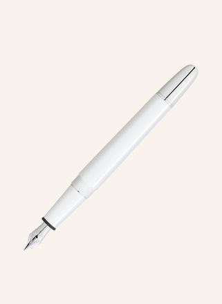 Montblanc F&uuml;llfederhalter Meisterst&uuml;ck White Classique rot