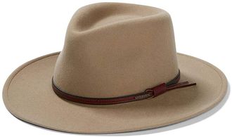 Stetson Bozeman Crushable Outdoor Wool Felt Hat, Mushroom