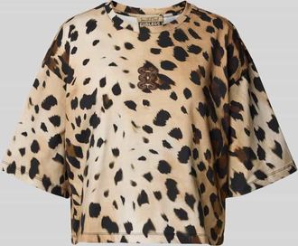 Smith & Soul Cropped Boxy Fit T-Shirt mit Stitching