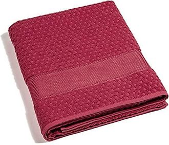 Caleffi Meerjungfrau Badetuch, Baumwolle, Bordeaux, Standard