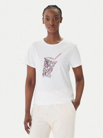 Liu Jo T-Shirt WA6237 JS923 Wei&szlig; Regular Fit