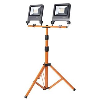 Osram LED Arbeitsleuchte Tripod 2x50W 840, 4000K kaltwei&szlig;, 9000 lm, IP65, h&ouml;henverstellbar 1,8m, 360&deg;