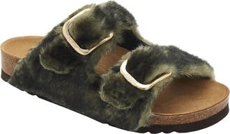 Scholl Damen Weihnachten Sandale, grün, 40 EU