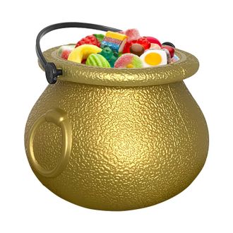 Generic S&uuml;&szlig;kessel Halloween - kleiner Kessel Halloween f&uuml;r Leckereien | Wiederverwendbarer Topf dekorativ f&uuml;r Erwachsene drinnen und drau&szlig;en