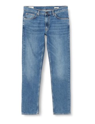 GANT Herren Slim Gant Jeans, Mid Blue Worn in, 29W / 34L EU