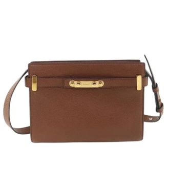 Bally Sac bandouli&egrave;re en cuir Pre-owned - Femme - Pre-owned - Brun - Taille: ONE Size