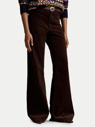 Polo Ralph Lauren Stoffhose 211B17556004 Dunkelbraun Flare Fit