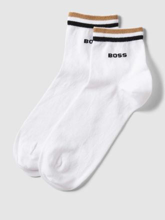HUGO BOSS Socken mit Label-Print im 2er-Pack