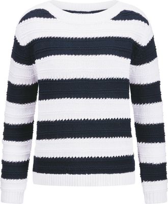 Basler Pullover U-Boot-Ausschnitt BASLER blau