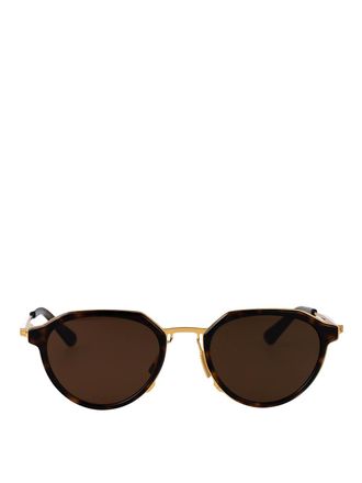 Bottega Veneta Lunettes De Soleil - Marron
