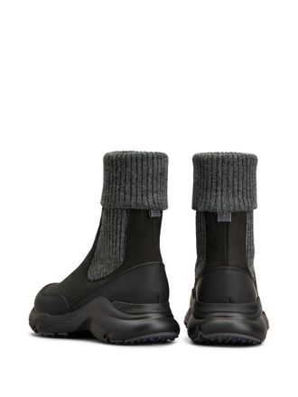 Tod's Knitted Chelsea Boot - Black