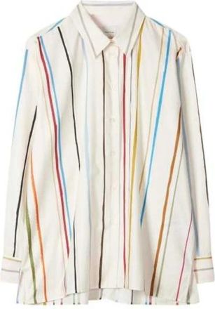 Paul Smith Femme, Blouses et Chemises, Multicolore, Taille: 38 FR Oversize Stripe Shirt