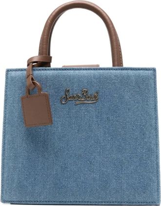 MC2 Saint Barth Femme, Sacs, Bleu, Taille: ONE Size Shop Bag Mini