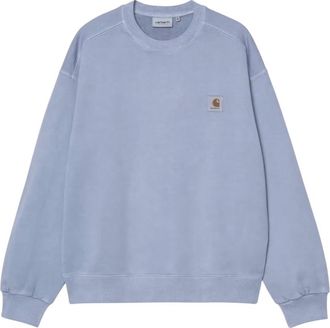 Carhartt Work in Progress Homme, Sweatshirts et sweats &agrave; capuche, Bleu, Taille: M Nelson SweaT-shirt
