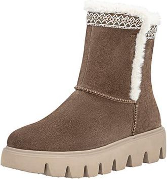 Rieker Femme W2075 Bottes Courtes, Marron, 39 EU