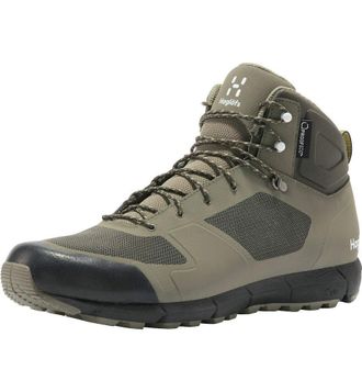 Hagl&ouml;fs Trekkingschuhe Herren L.I.M Mid Proof Eco wasserdicht, atmungsaktiv, d&auml;mpfung Sage Green/deep Woods 10,5 45 1/3